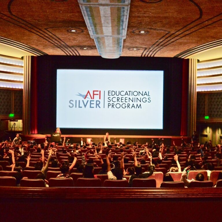 Screen Education | AFI Silver Theatre and Cultural Center
